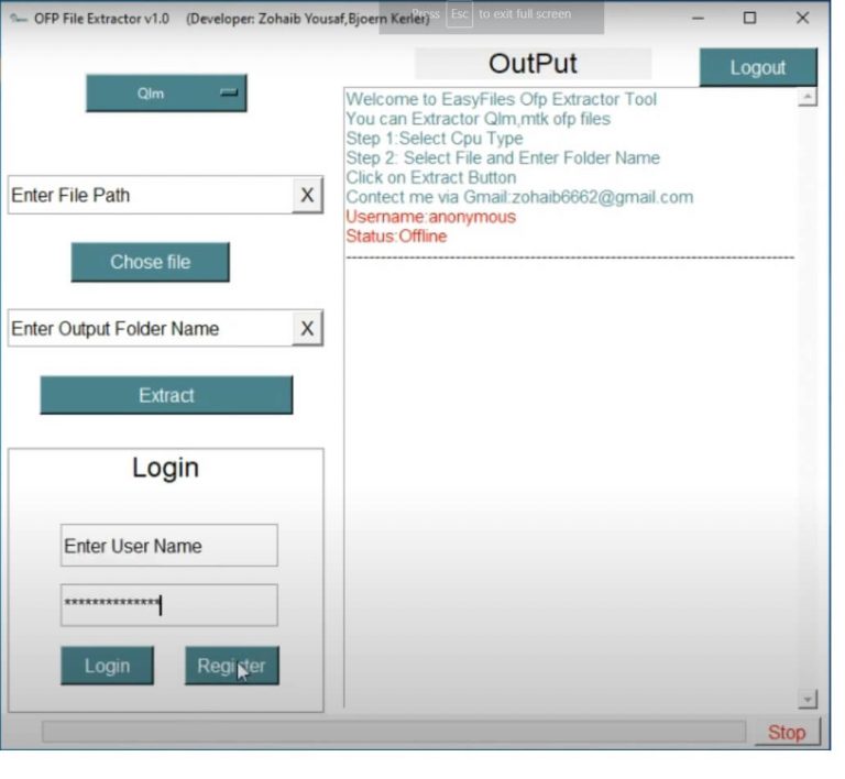 How To Extract Oppo, Realme OFP Firmware File Using Free Tool