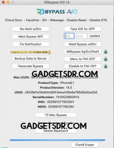 RDbypass Activator AIO Tool v1.5 Latest Version Free Download for MAC