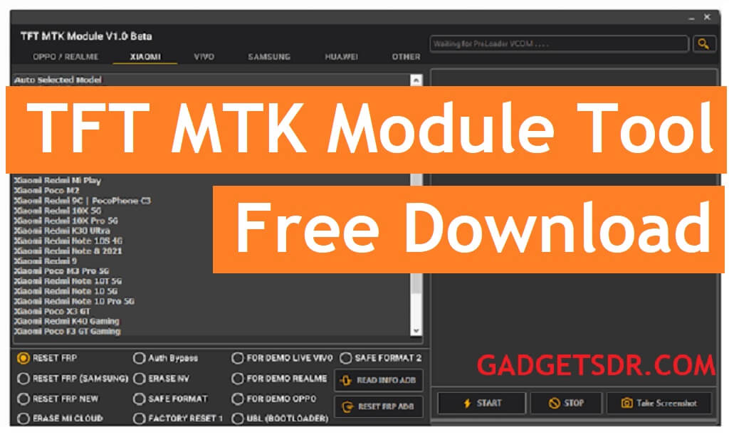 Tft Mtk Module Tool V3 5 Latest Version Free Download For Windows