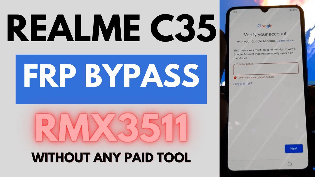 Download Realme C35 RMX3511 FRP File (SPD PAC Unlock File) - GSM Doctor